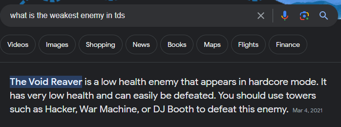 The weakest enemy in TDS... | Fandom