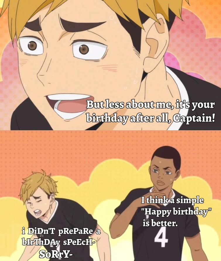 Happy Birthday, Captain of Inarizaki! | Fandom