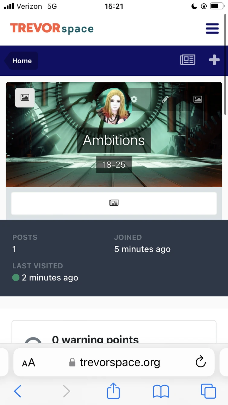 My trevorspace account! | Fandom