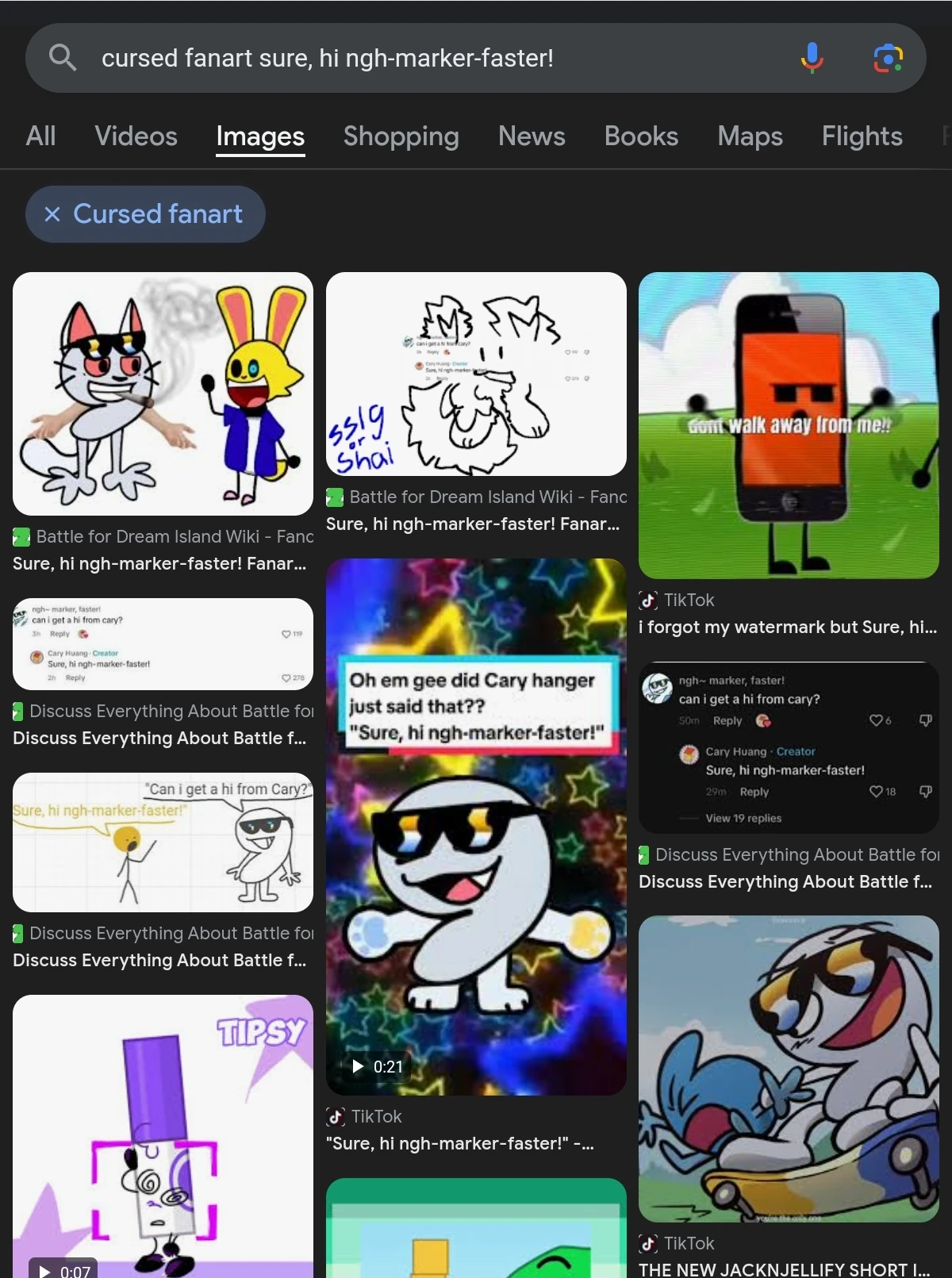 We need more fanart of "Sure, hi ngh-marker-faster!" | Fandom