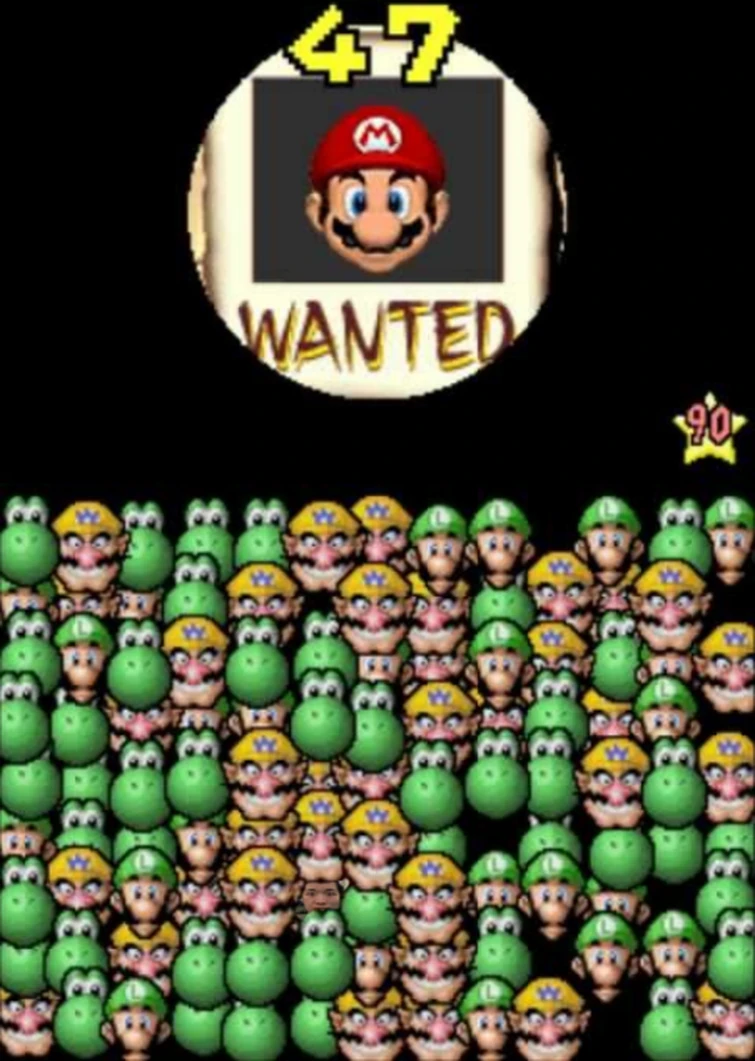 Luigi was always the hardest to find for me when it came to this ...