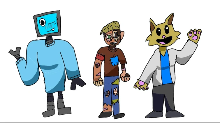Full-body versions of the recent humanized fellas | Fandom