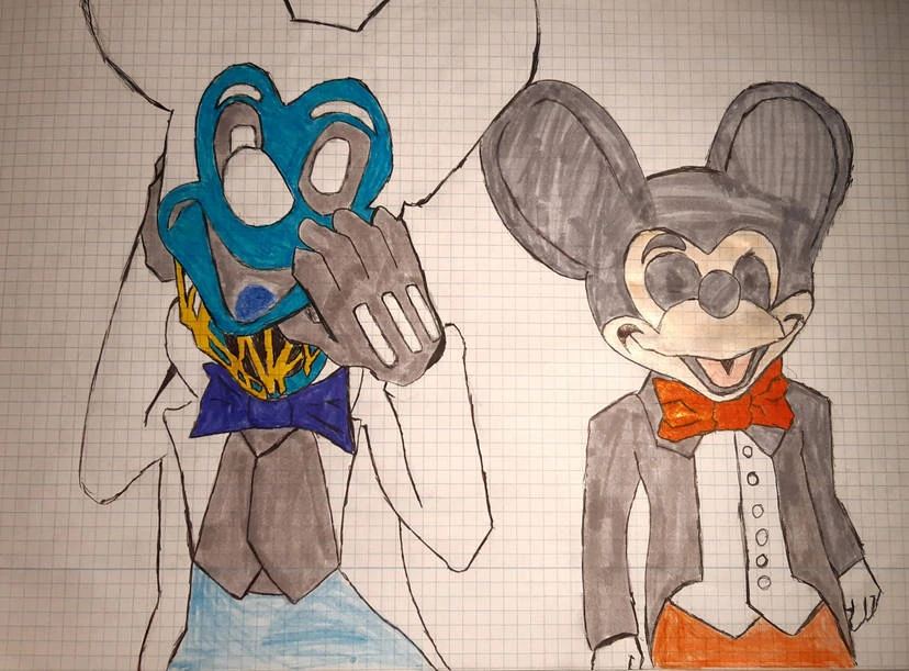 Mascot Photo Negative Mickey and Undying | Fandom
