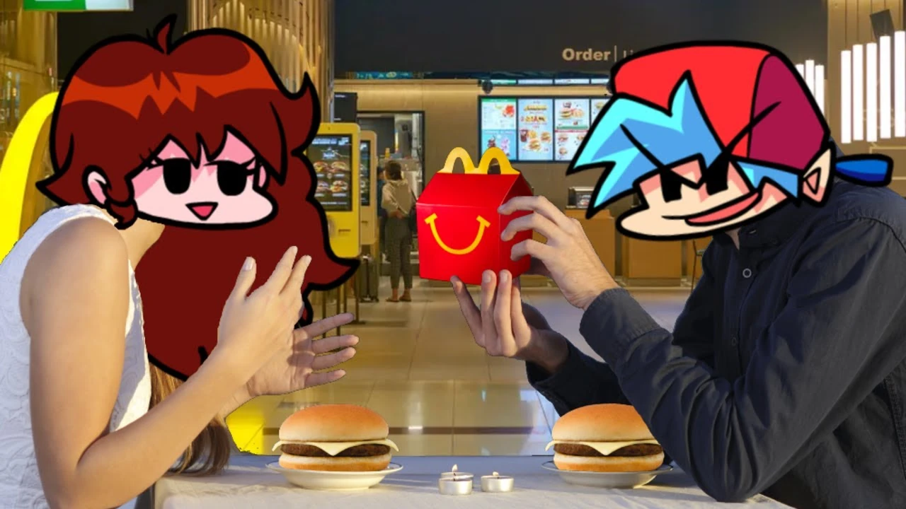 boyfriend and girlfriend story at macdonalds (phantom arcade invented ...