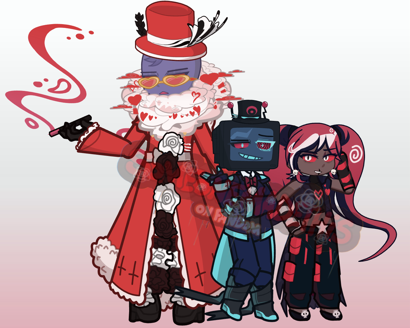 Adam Hazbin Hotel Gacha Life Adam Hazbin Hotel Gacha Life