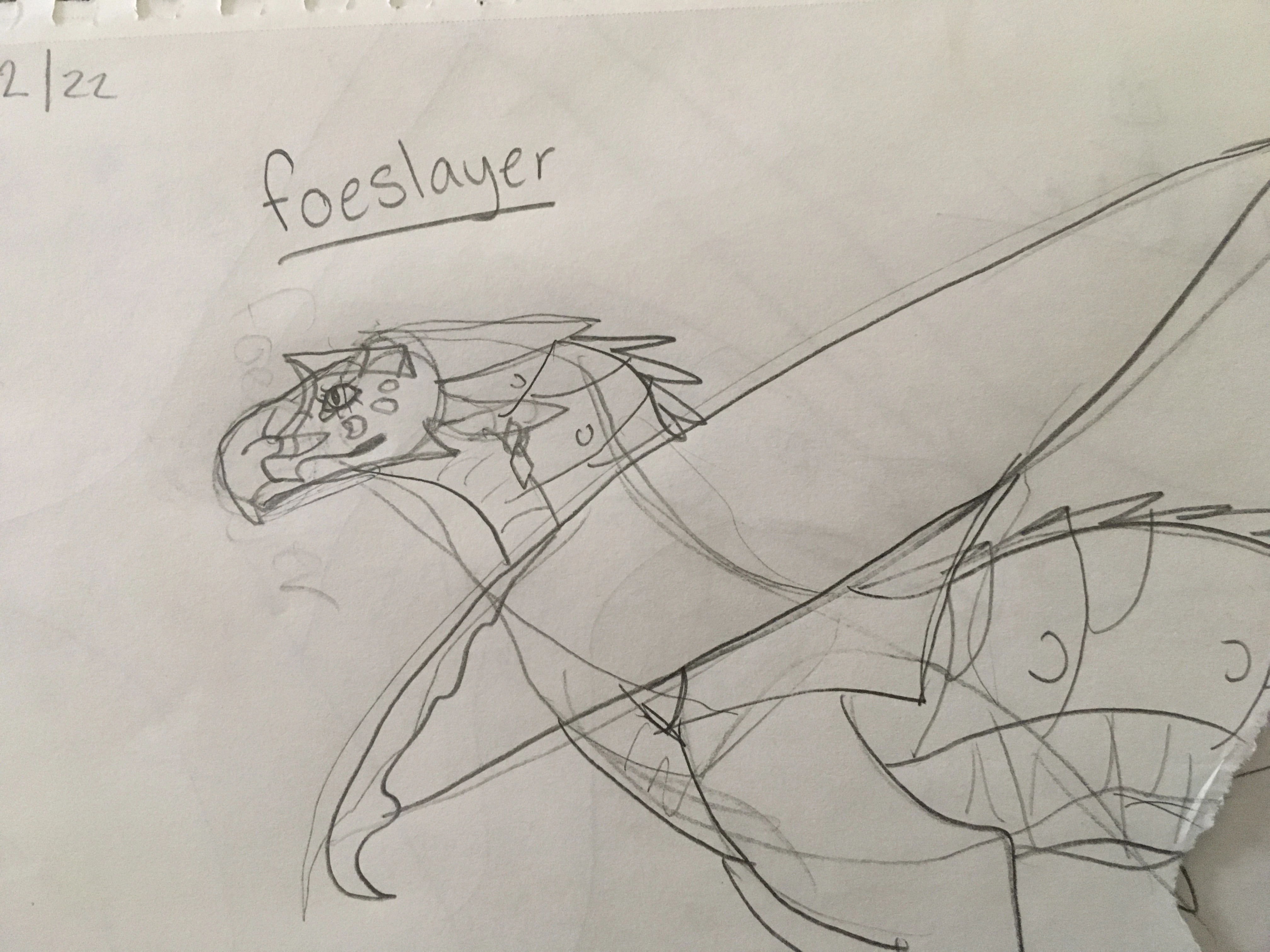 Day 22 ~ Foeslayer (bonus WIP) | Fandom