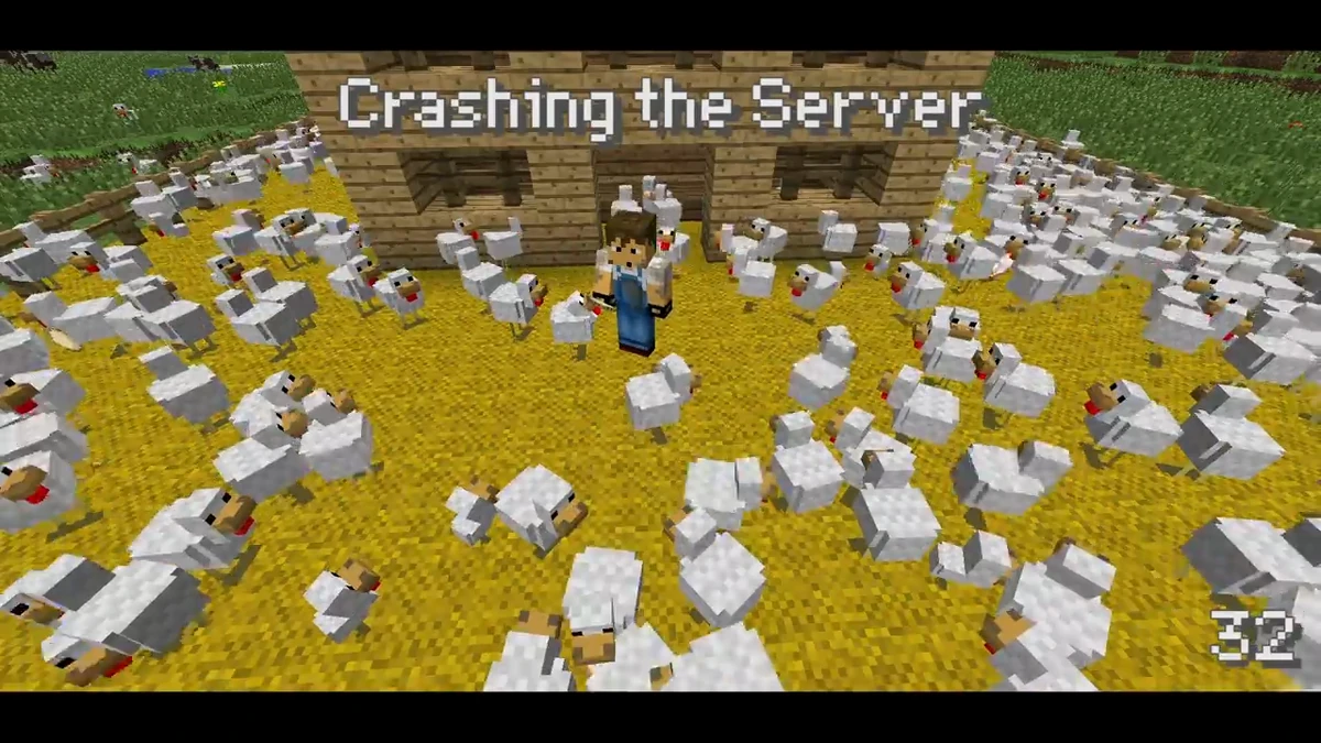 Crashing the Server | 50 Ways to Die in Minecraft Wiki | Fandom
