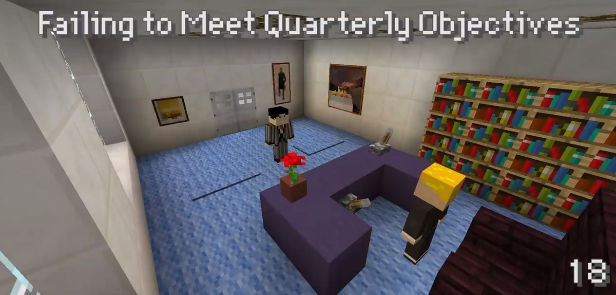 Failing To Meet Quarterly Objectives 50 Ways To Die In Minecraft Wiki
