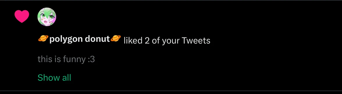 omg polygon donut tghe silly noticed my replies!!!!!!! | Fandom