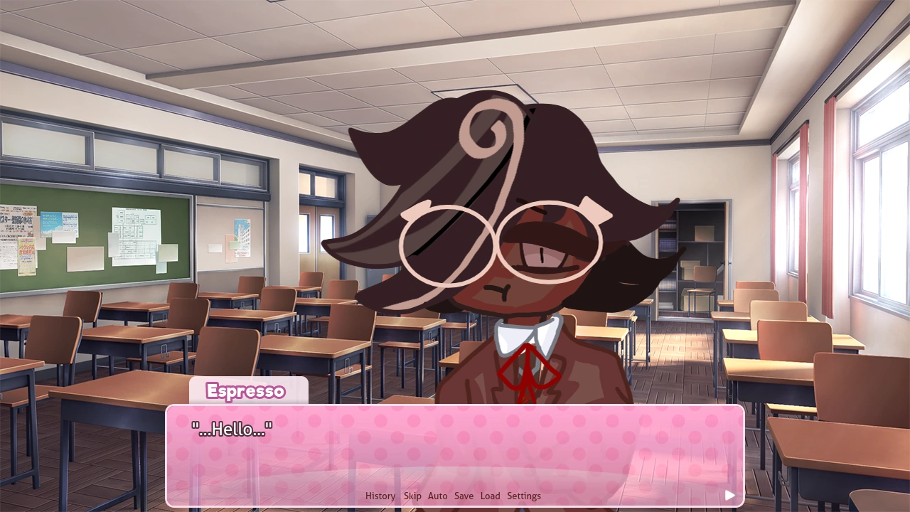 Espresso's dialouge in the DDLC AU. | Fandom