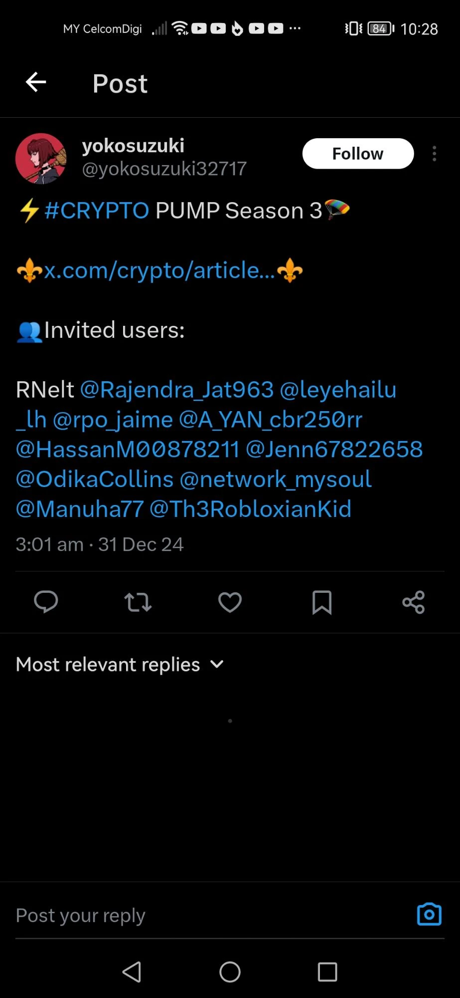 I got invited to a crypto scam? | Fandom