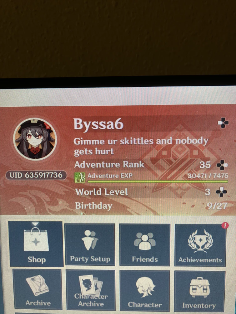 My genshin bio | Fandom