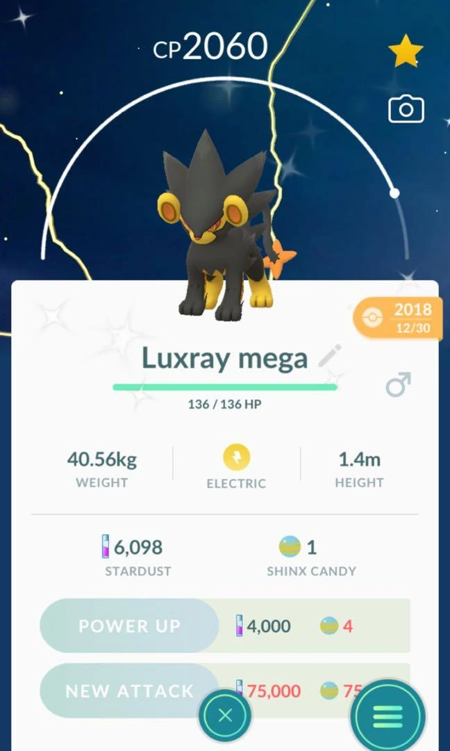SHINY LUXRAY! | Fandom