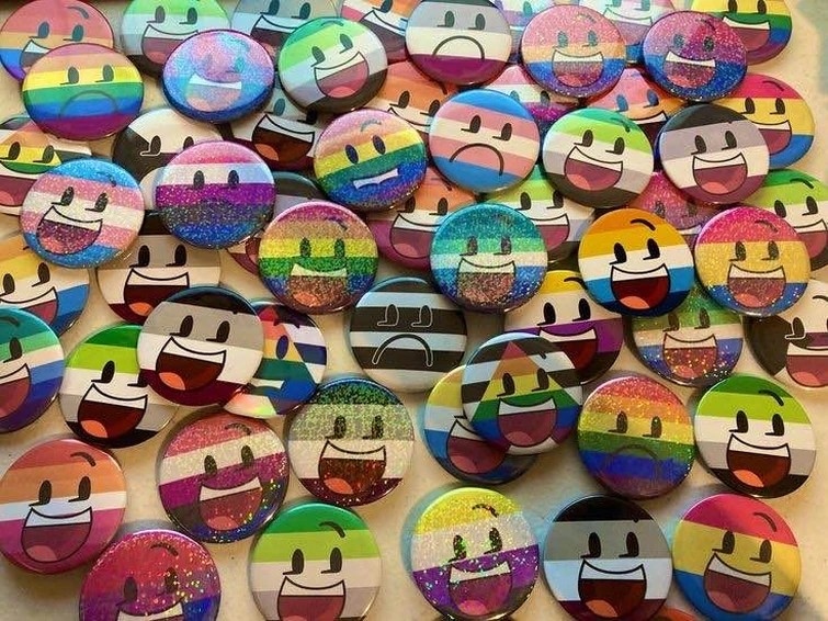 BFDI pride pins!!! | Fandom