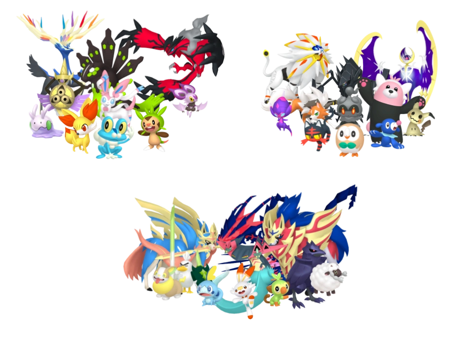 Kalos, Alola and Galar icons! What do you think? | Fandom