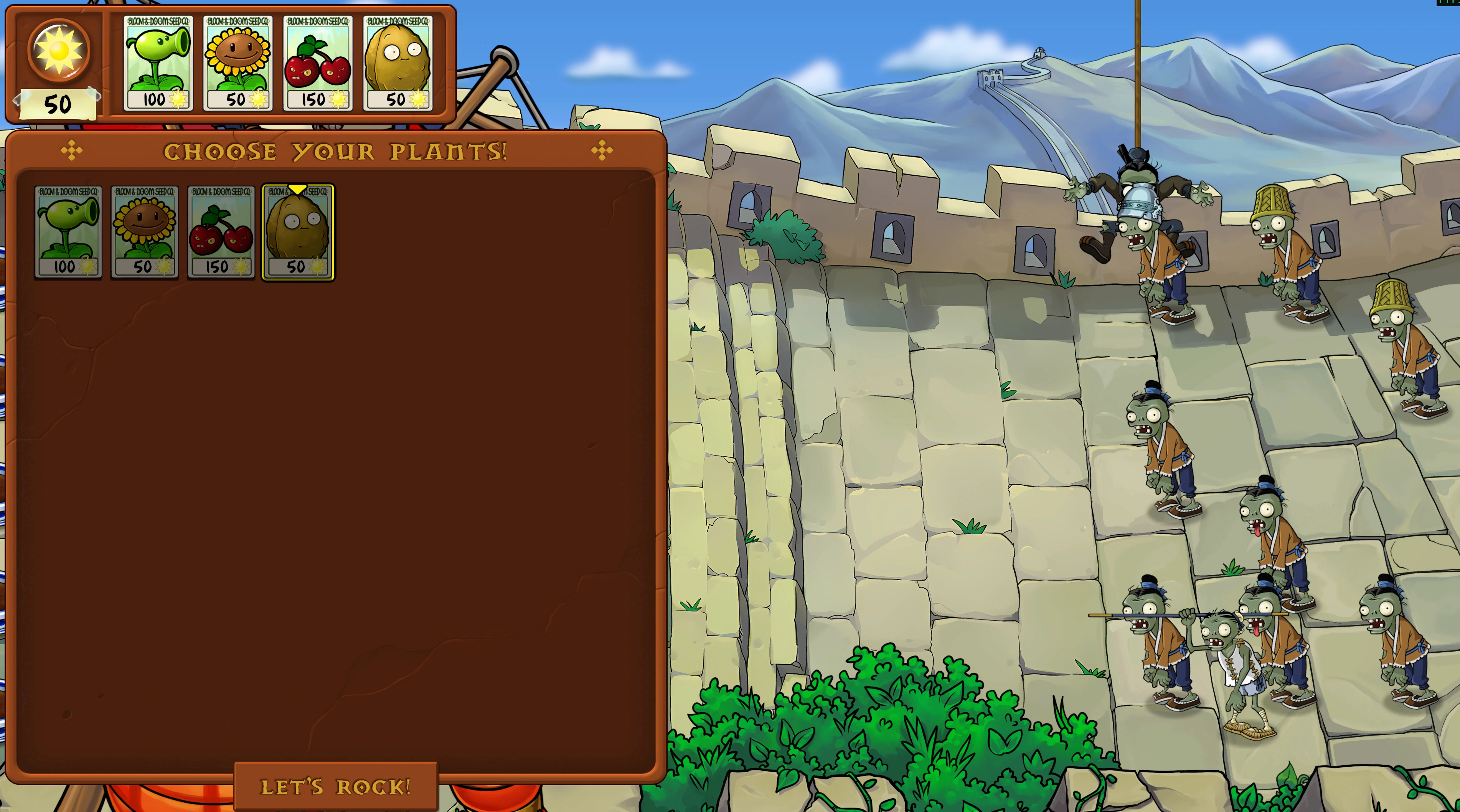 they added china to plants vs zombies replanted | Fandom