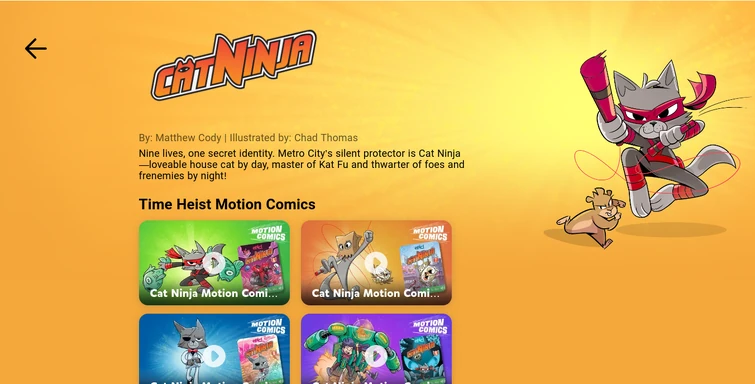 Cat Ninja Page in Now | Fandom