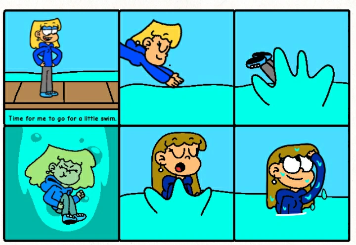 Lori dives in (wetlook) | Fandom