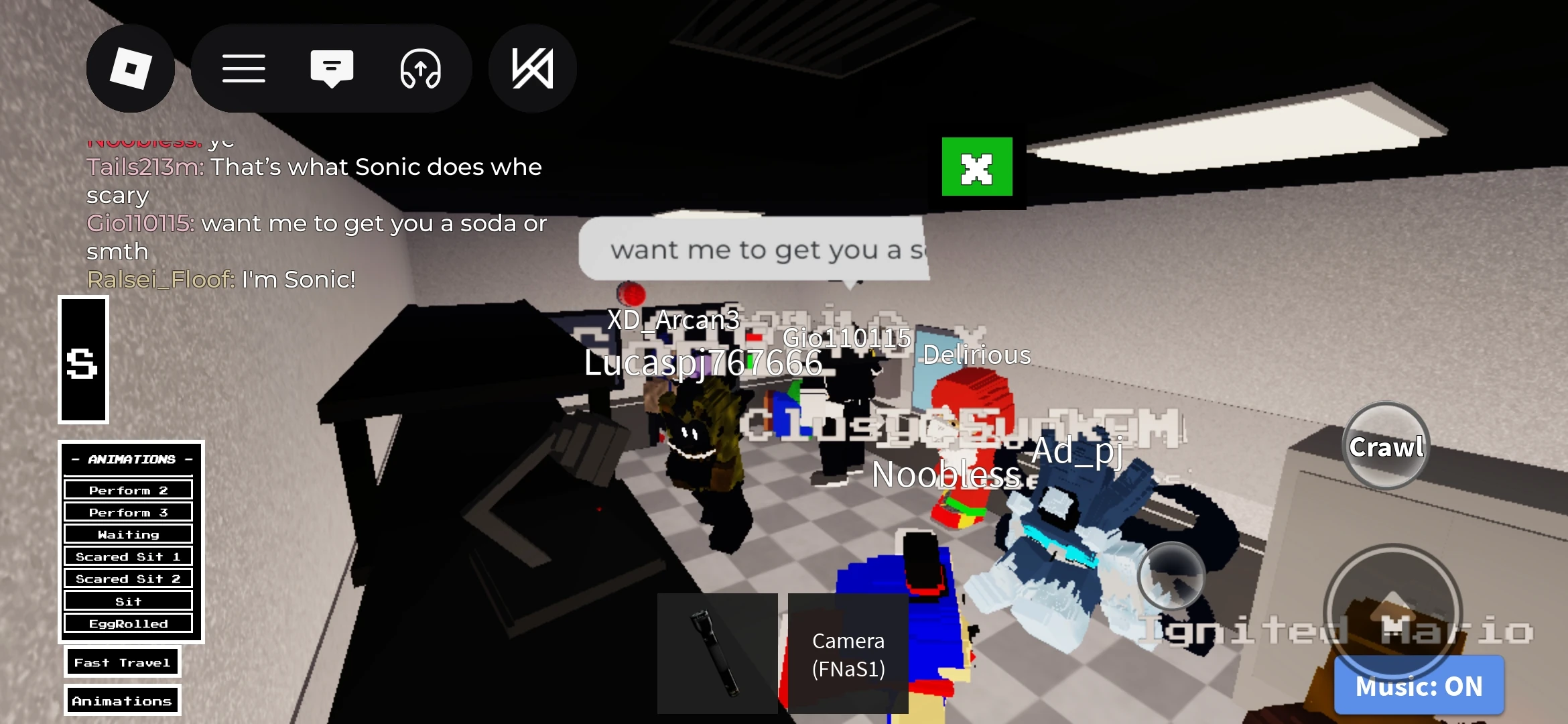 Luigi is having a bad time at simple fnas rp. | Fandom