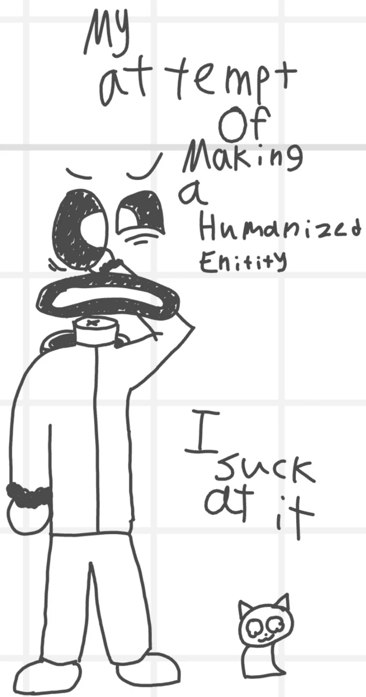 My attempt of making a humanized Entity | Fandom