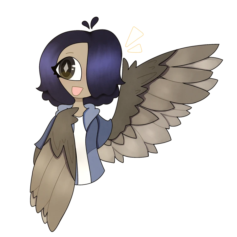 i wanted to practice drawing wings so i drew sora lmao | Fandom