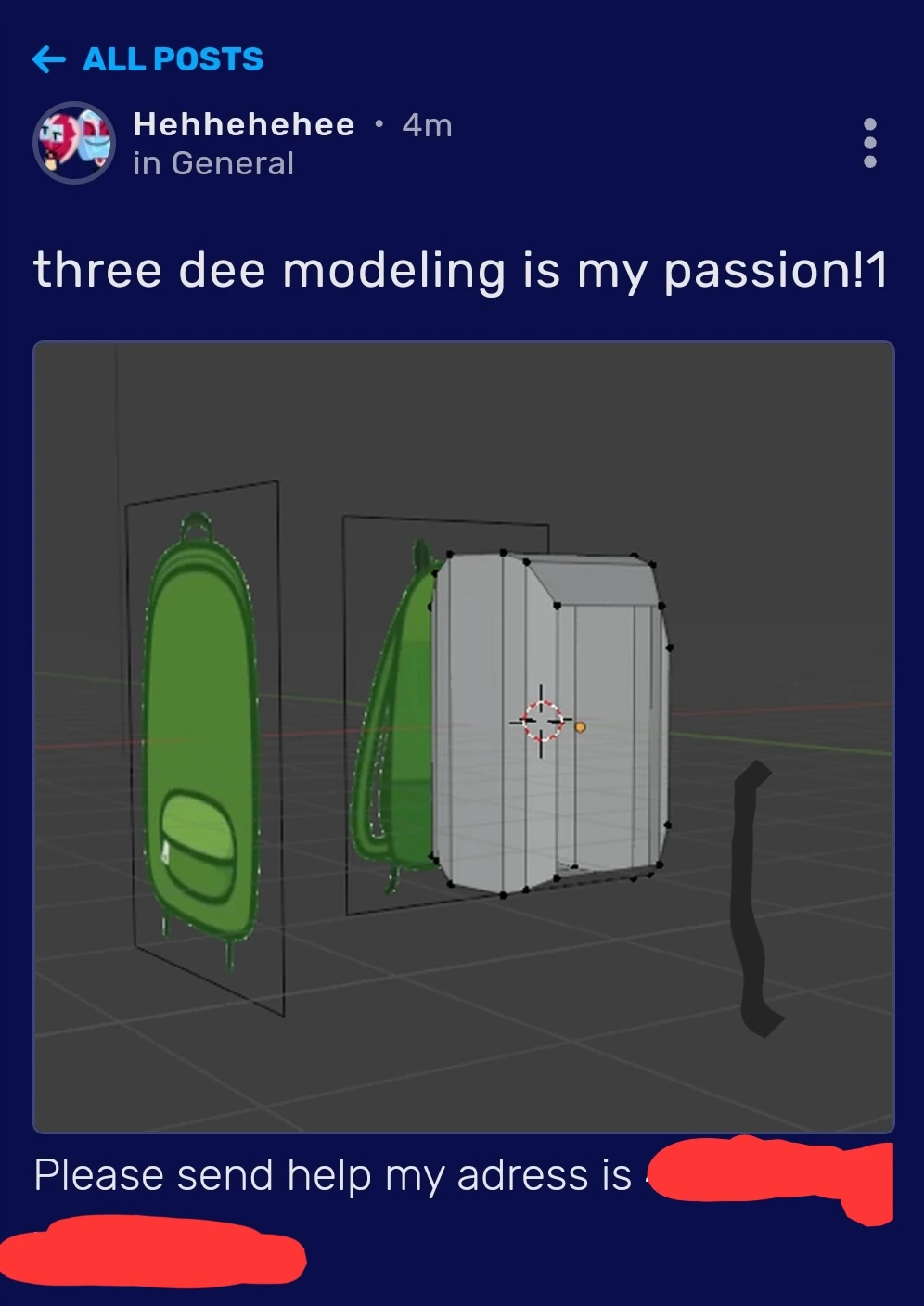 Bro revealed his address online 💀 | Fandom