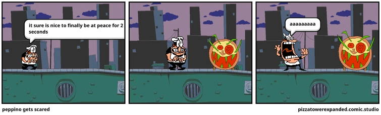 peppino gets scared | Fandom