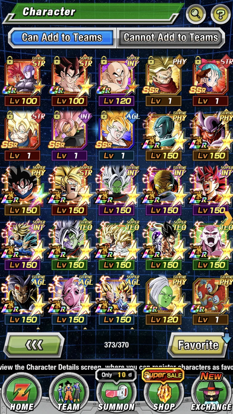 Could someone help me make a team for inf zamasu and a team for the new ...