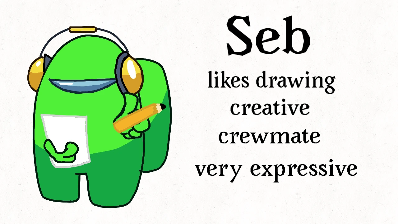 Here’s seb. Best friends with chip, and is a sigma | Fandom