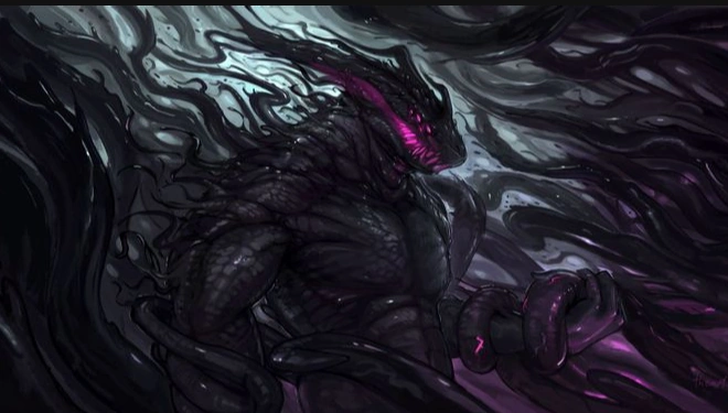 Dark death lizard🦎⚫ opm oc monster | Fandom