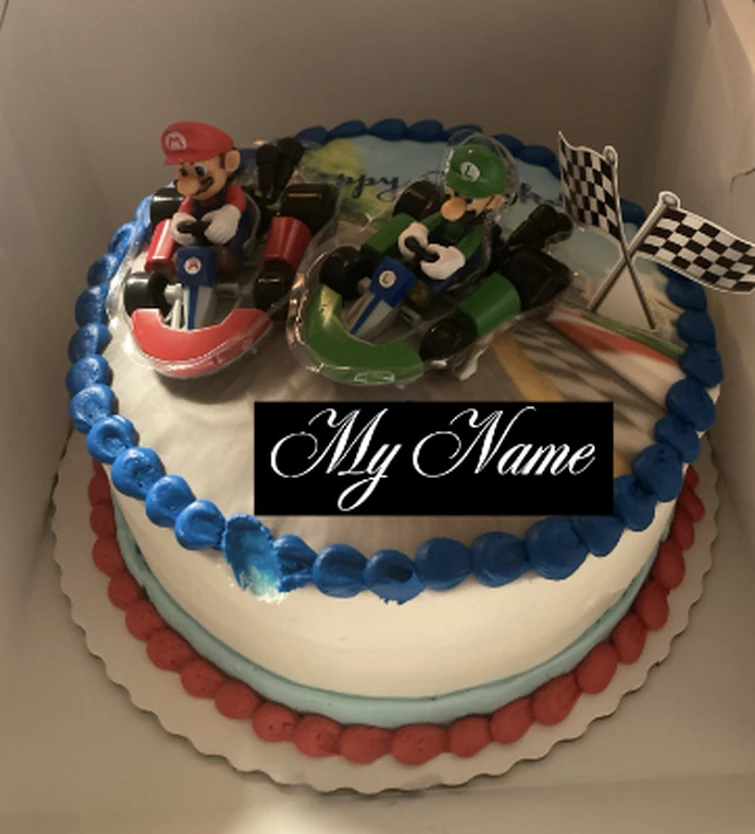 I got myself a Mario Cake!! | Fandom
