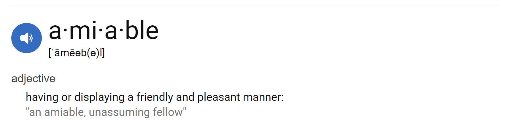 this definition is so wrong for amiable tint | Fandom