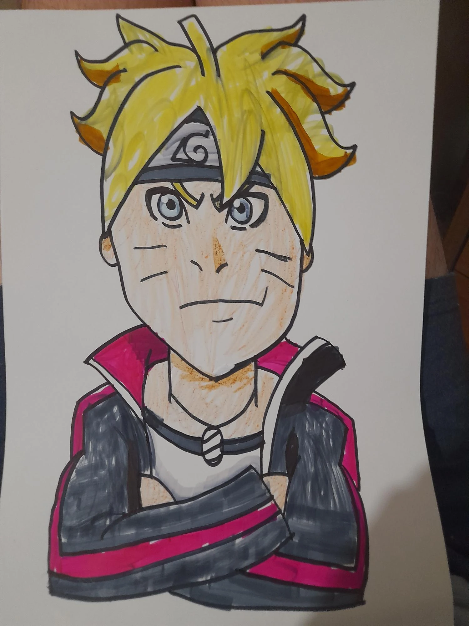 My drawing of Boruto | Fandom
