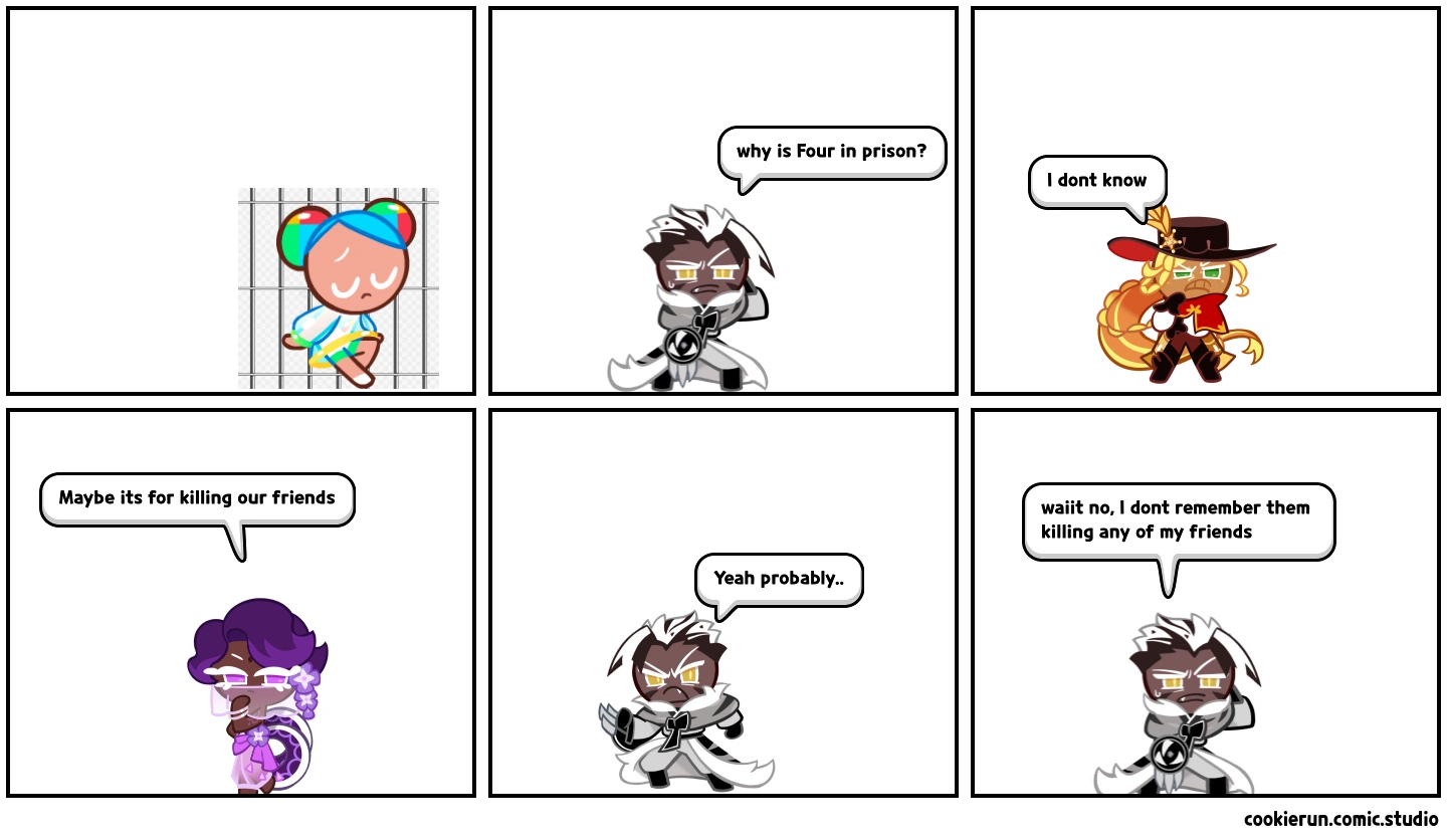why is cookiedroid in prison? | Fandom