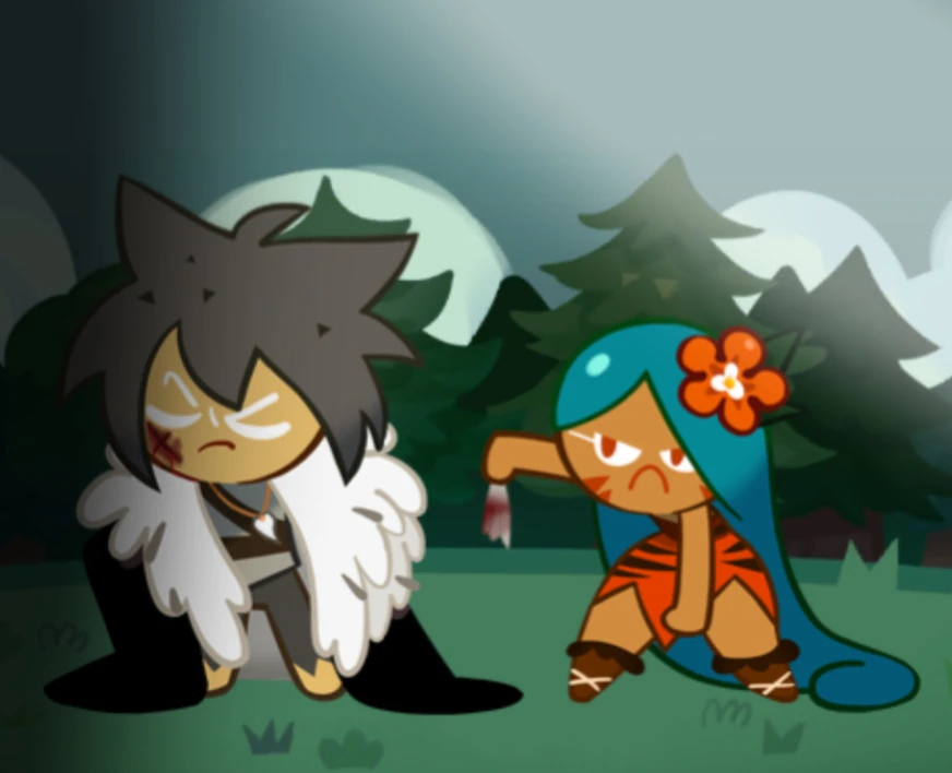 That one scene from beauty and the beast but with tiger lily and ...