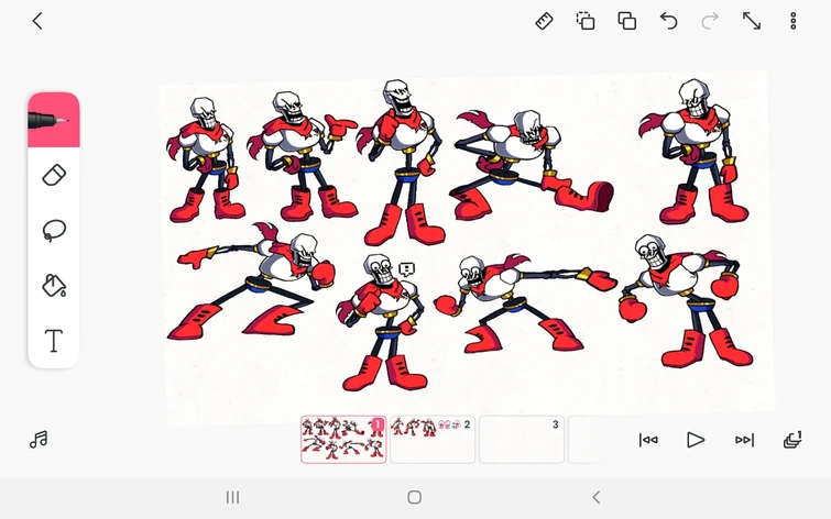 FNF Indie Cross Papyrus EX form. (Because I am bored) | Fandom
