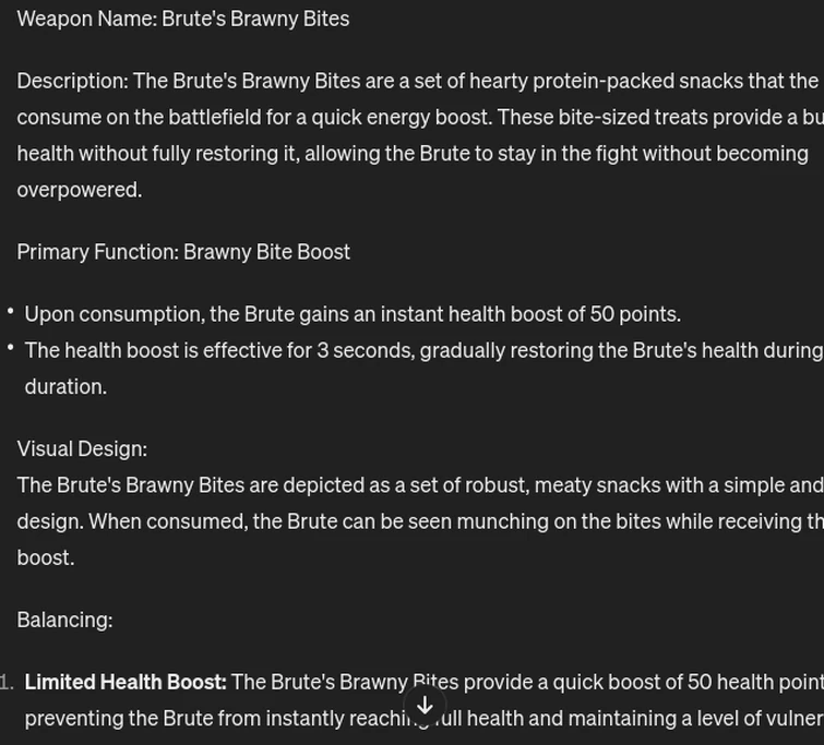 I asked chat gpt to make another lunch box item for brute, | Fandom