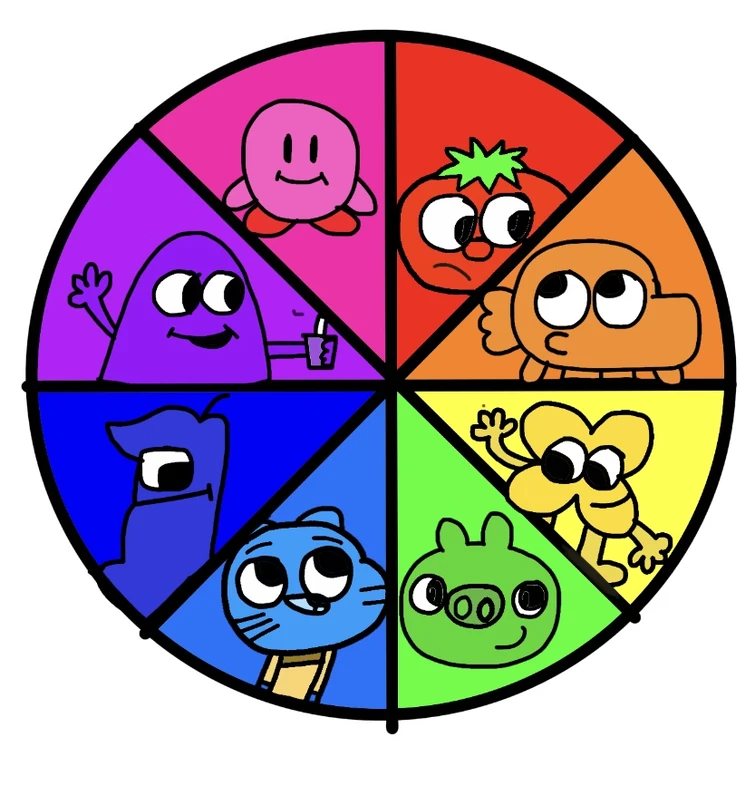 My Colour Character Wheel | Fandom