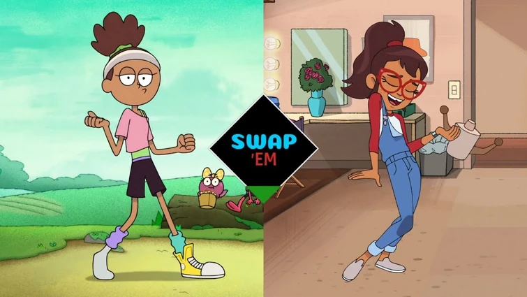 ANNE BOONCHUY & HAILEY BANKS VOICE SWAP | Amphibia/Hailey's On It | Fandom