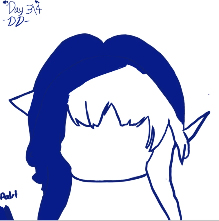 🌸making line art for the first time🌸day 3/4🎀new pfp 🎀 | Fandom