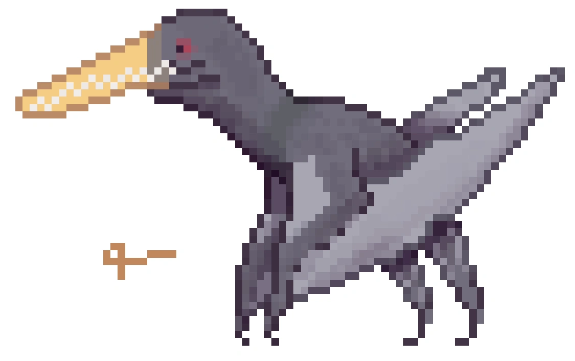 haopterus gracilis pixel art. | Fandom