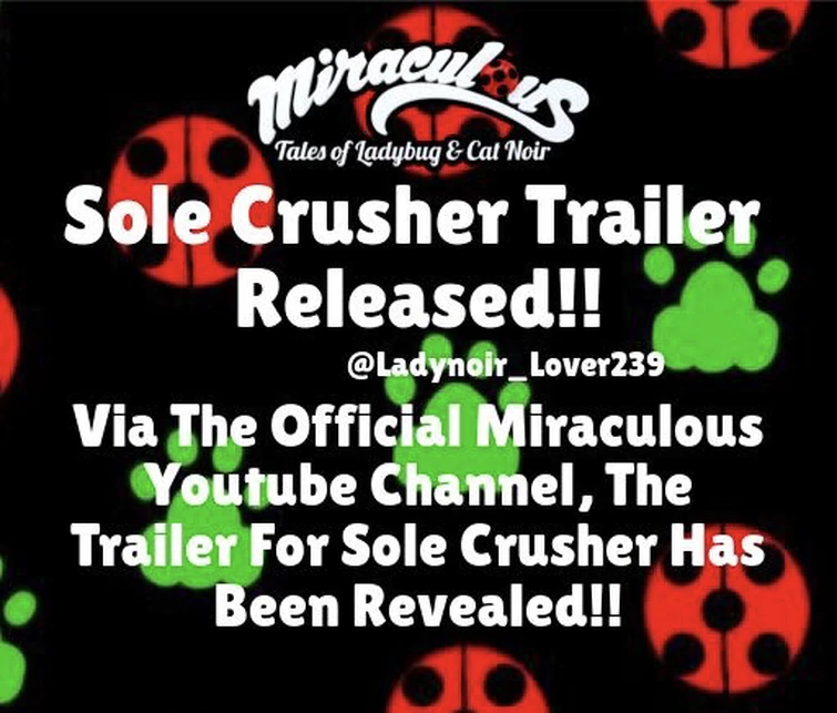 The Official Trailer For Sole Crusher Has Been Revealed!! | Fandom