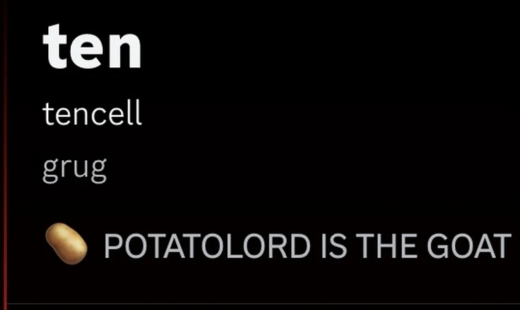 more potato lord stuff | Fandom