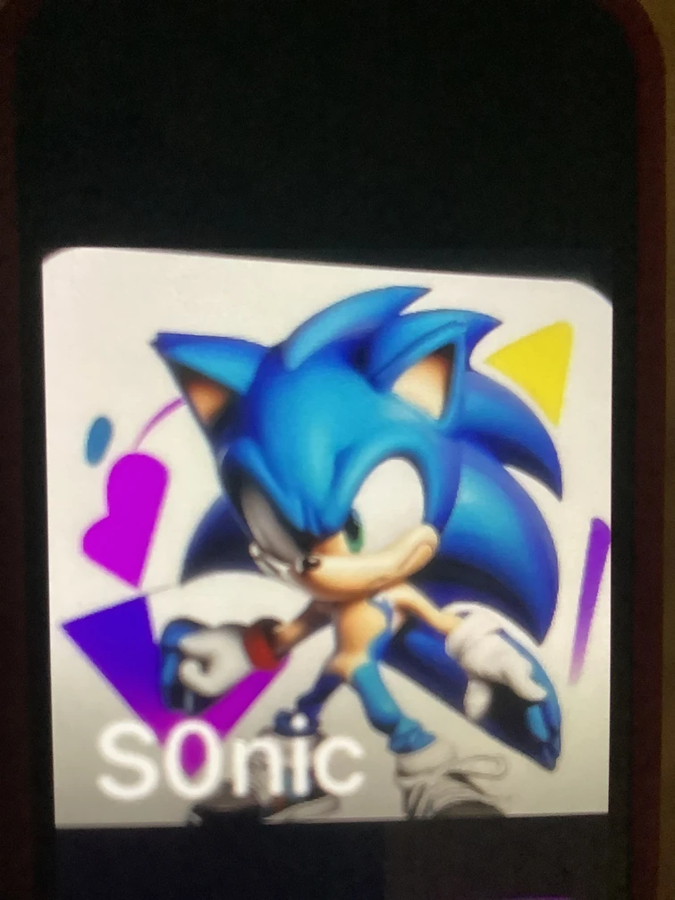 I found sonic the hedgehog on my banger app | Fandom
