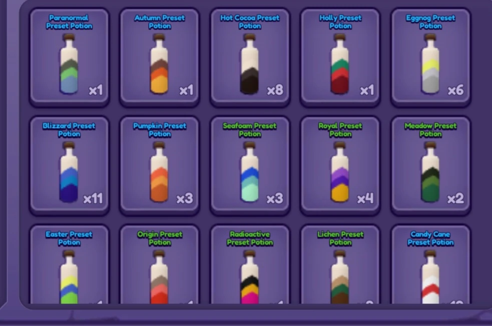 LF PST. Mat AND Color Potions!! | Fandom