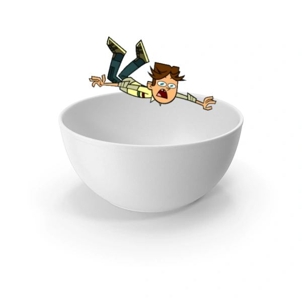 What would you do if he fell into your bowl??? | Fandom