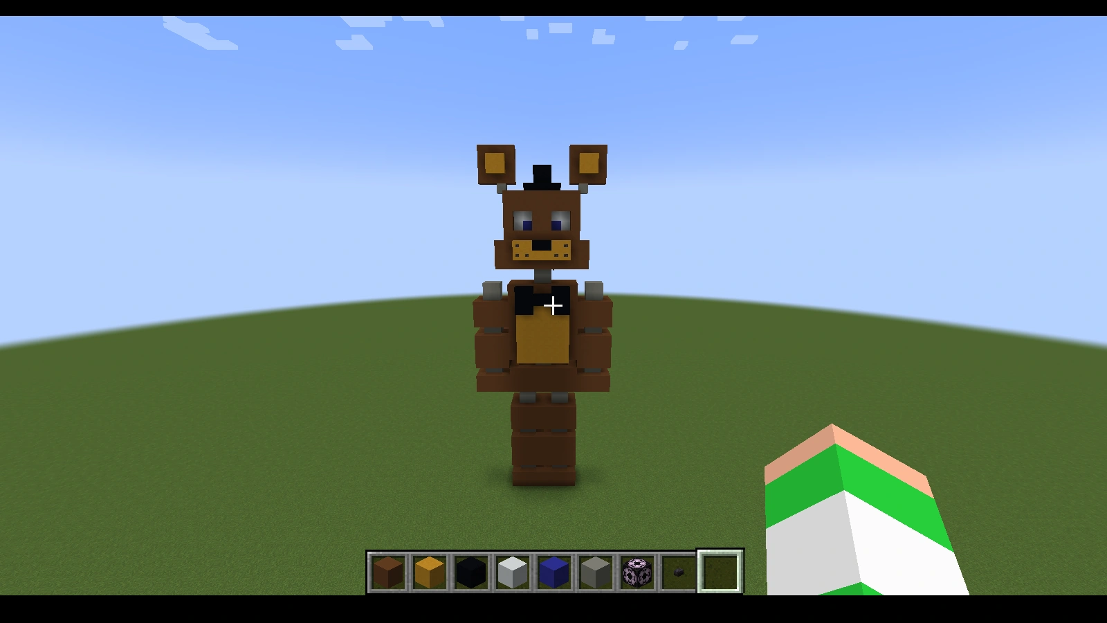 I made Fazbear & Friends Freddy's statue in Minecraft | Fandom