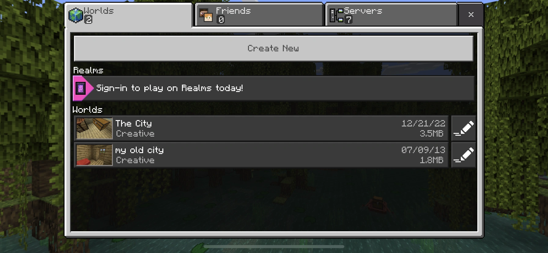 My old Minecraft world | Fandom