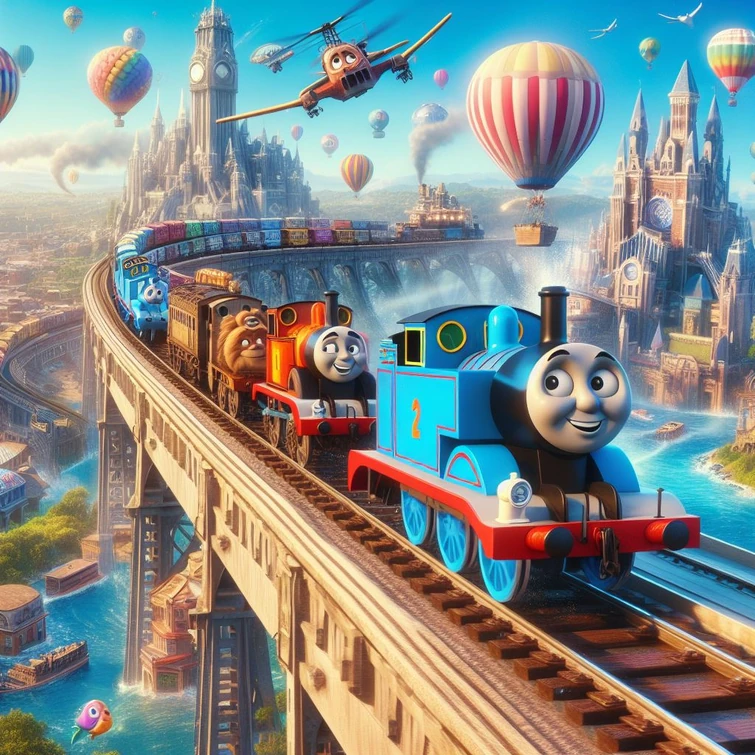 Thomas goes to disney | Fandom