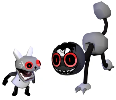 I swapped twisted toodles and twisted pebble's head (Cursed warning ...